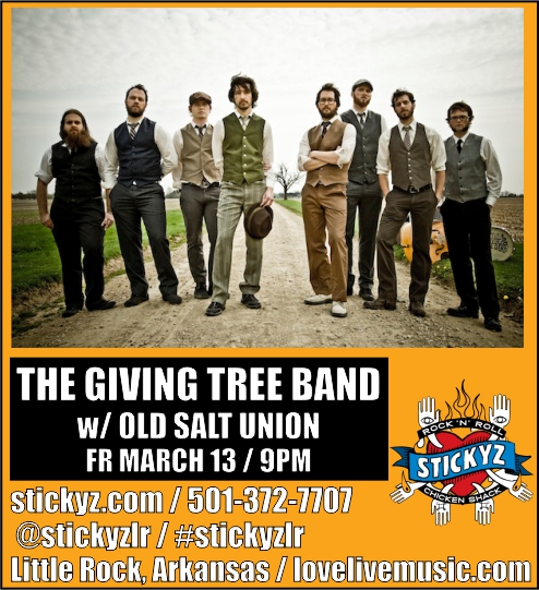 giving tree band webface 2k15 2] - Stickyz Rock 'N' Roll Chicken Shack